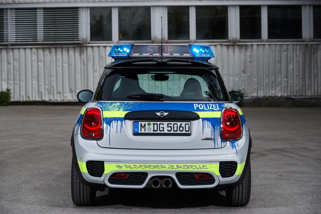 Mini JCW Makes For A Pretty Cool Little Cop Car At BMW’s RETTmobil ...