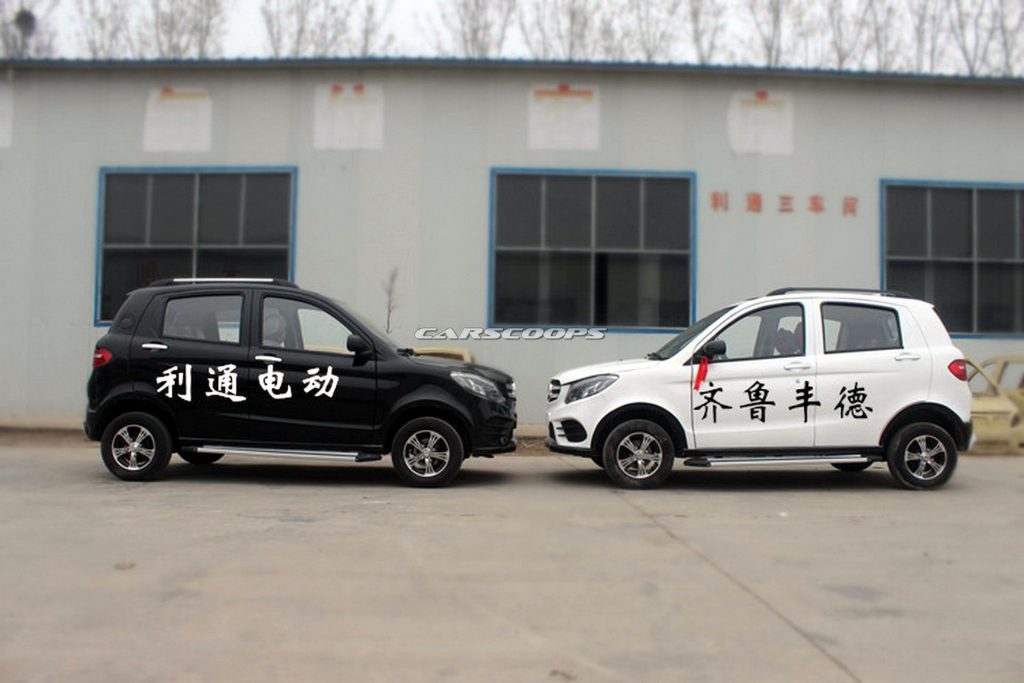 Chinese Photocopier Strikes Back: Mini Electric Mercedes GLE And Range ...