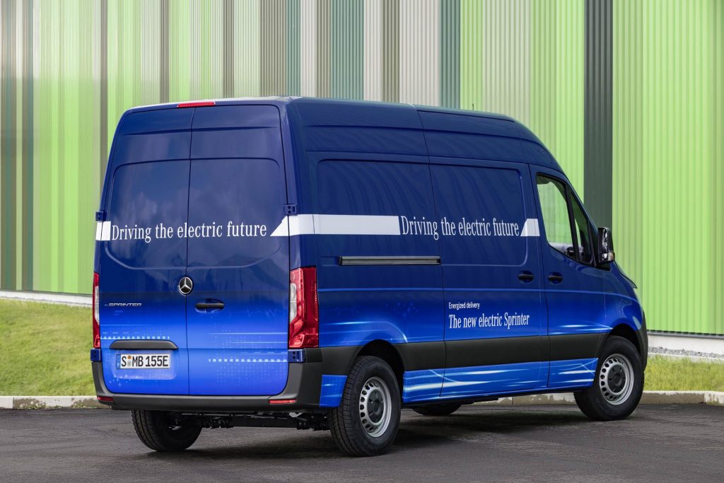 Mercedes eSprinter Offers Two Battery Options For Up To 93 Miles Of ...