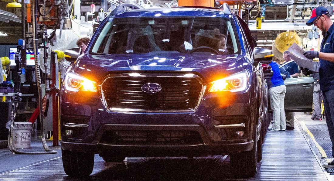 2019 Subaru Ascent Goes Into Production, Launches Later This Year ...