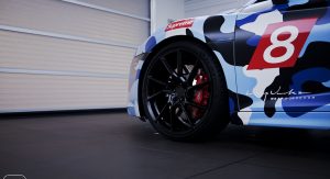 Camo-Wrapped Audi R8 With Roof Box Screams For Attention | Carscoops