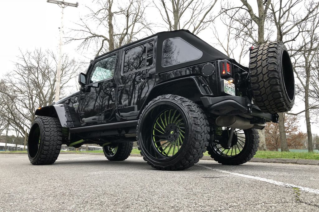 Jeep Wrangler ‘Call Of Duty’ Special Is Fitted With Humongous Wheels ...