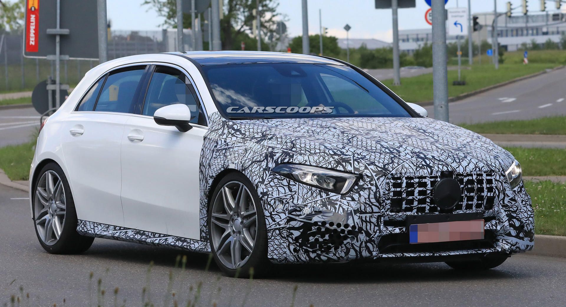 2019 Mercedes-AMG A50 Shows More Skin, Including Panamericana Grille ...