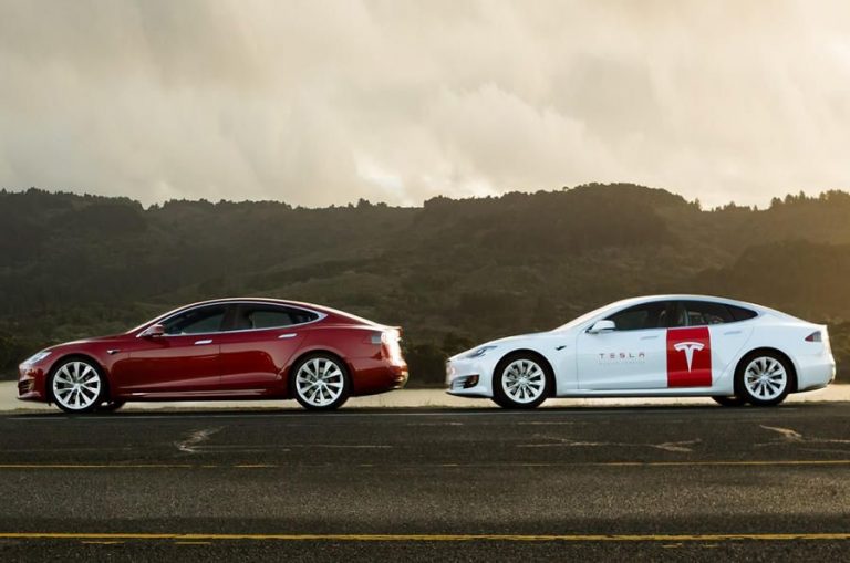 Tesla Services Teslas With Custom Model S Mobile Maintenance Vehicles ...