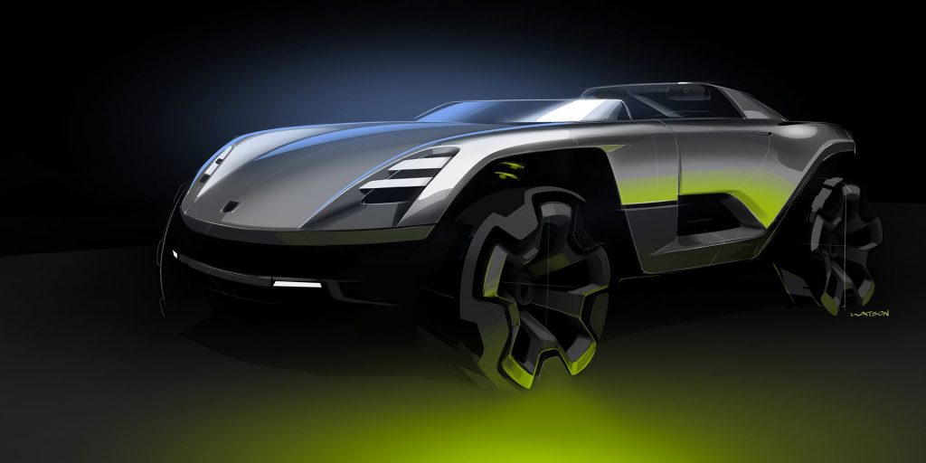 If Porsche Designed A Futuristic Rally Car, What Might It Look Like ...