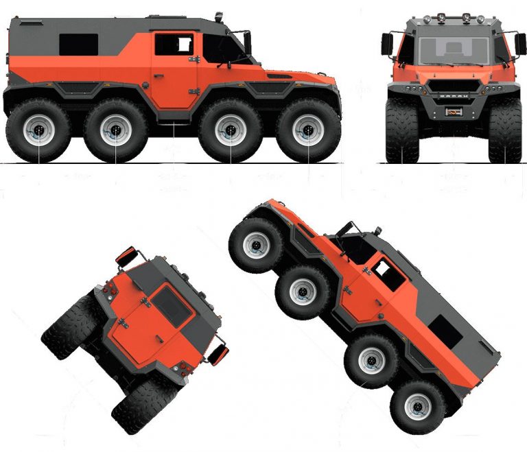 The Avtoros Shaman Could Be The Biggest SUV Ever To Feature On Top Gear ...