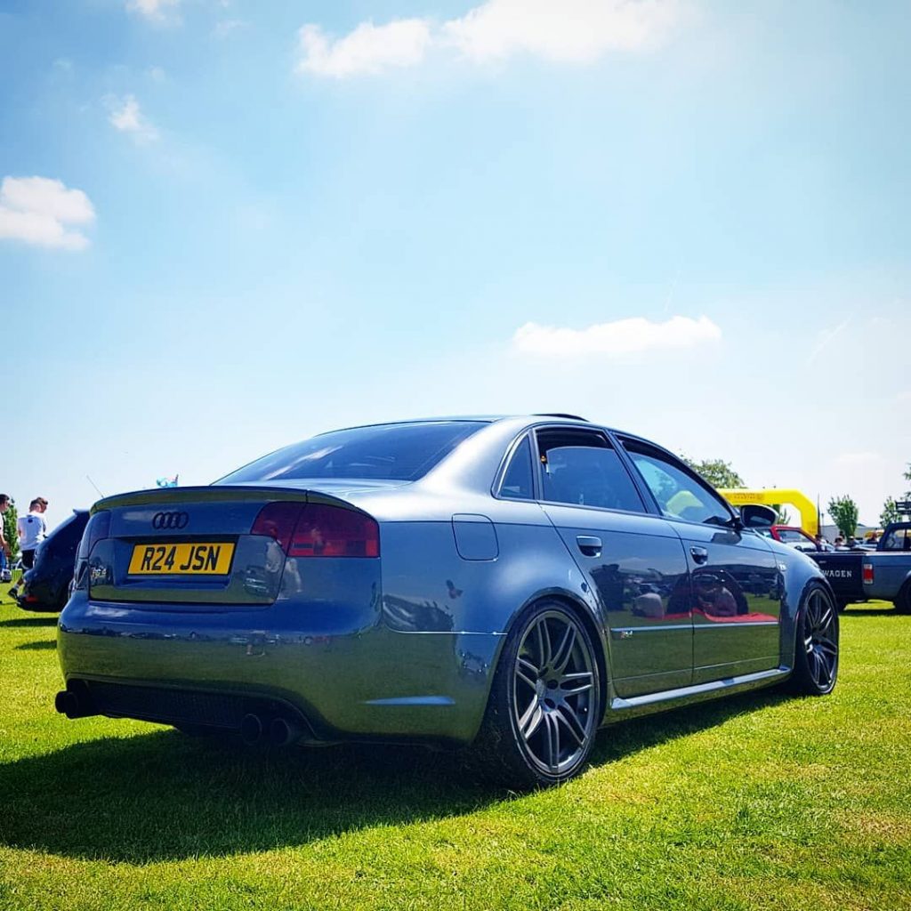 Who Needs Fireworks With This Fiery Audi RS4 In His Driveway? | Carscoops