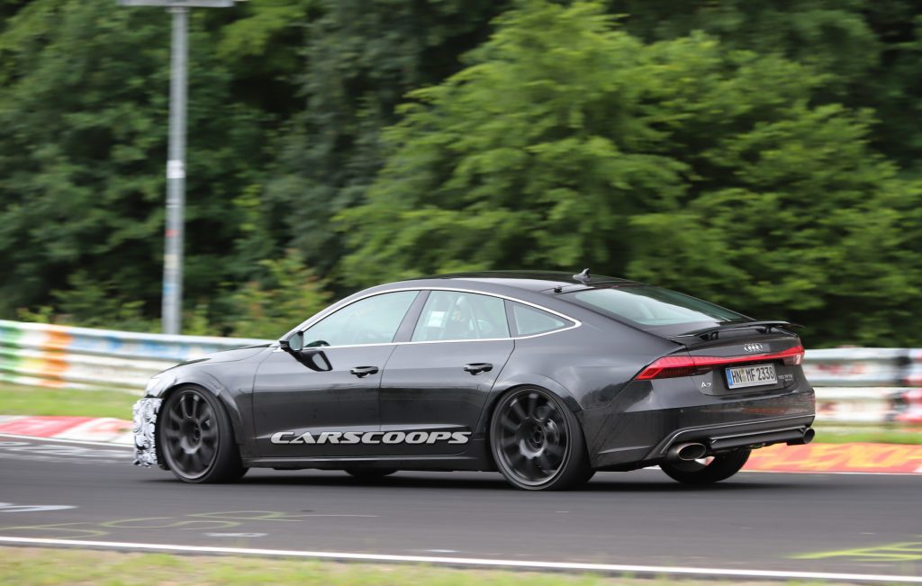 2020 Audi RS7 With Production Bodywork Drops Covers, Attacks ‘Ring At ...