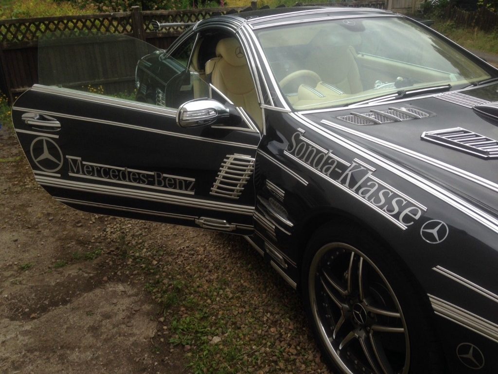 This Mercedes-Benz SL350 Really Does Have Jaw-Dropping Looks | Carscoops