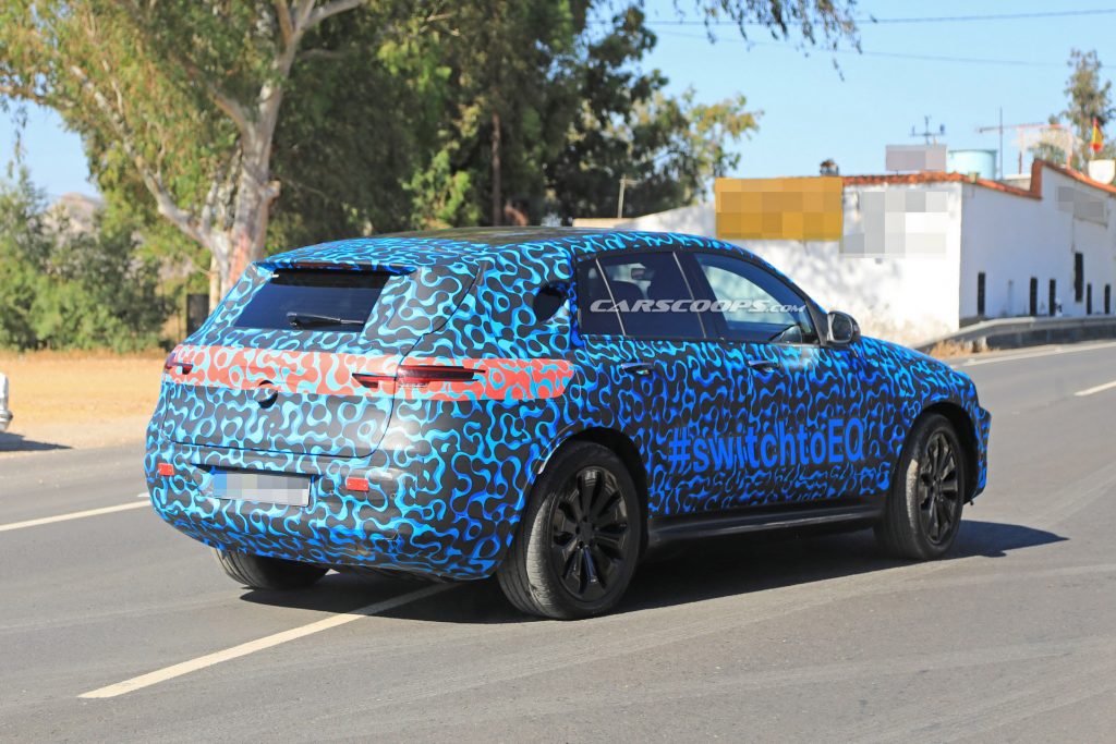 2020 Mercedes-Benz EQC Electric Crossover Switches To Blue Clothing As ...