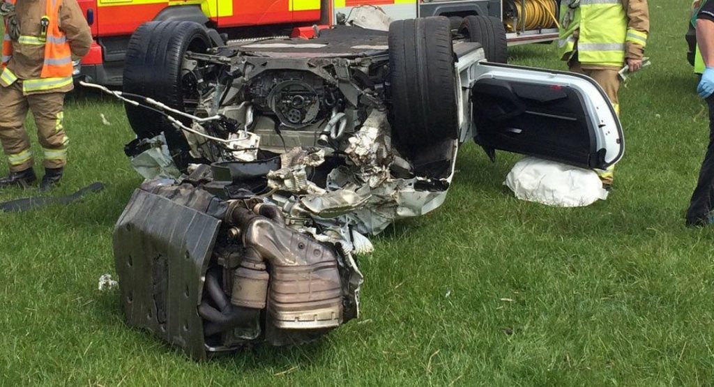 Porsche 911 GT3 RS Destroyed In Severe Isle Of Man Crash | Carscoops