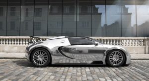 Chrome And Carbon Bugatti Veyron Would Sure Look Sweet In Your Driveway ...