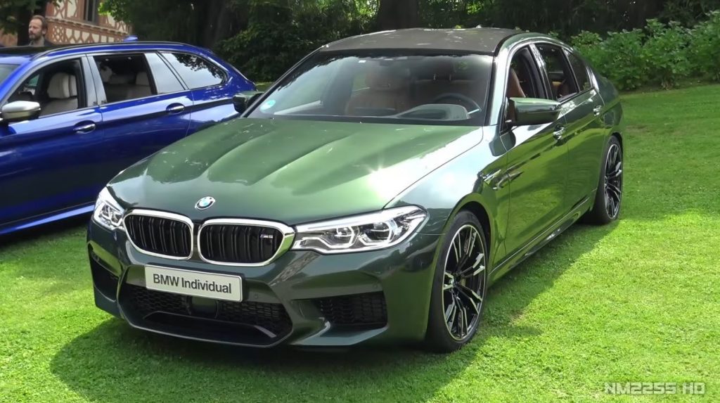 BMW Individual M5 Looks Sophisticated In British Green Hue | Carscoops
