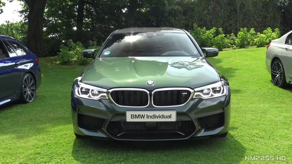 BMW Individual M5 Looks Sophisticated In British Green Hue | Carscoops