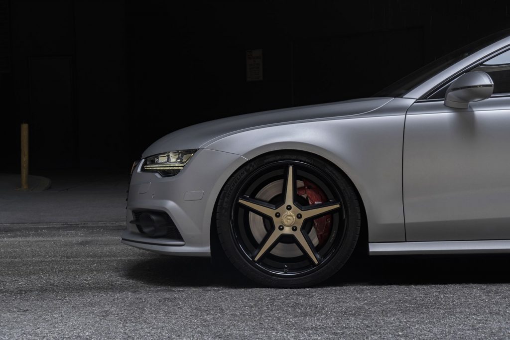 Audi S7 With Satin Finish And Custom Rims Is Both Sporty And Elegant ...