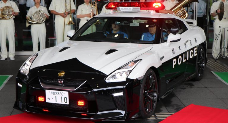 Nissan GT-R Police Car Enters Service In Japan | Carscoops