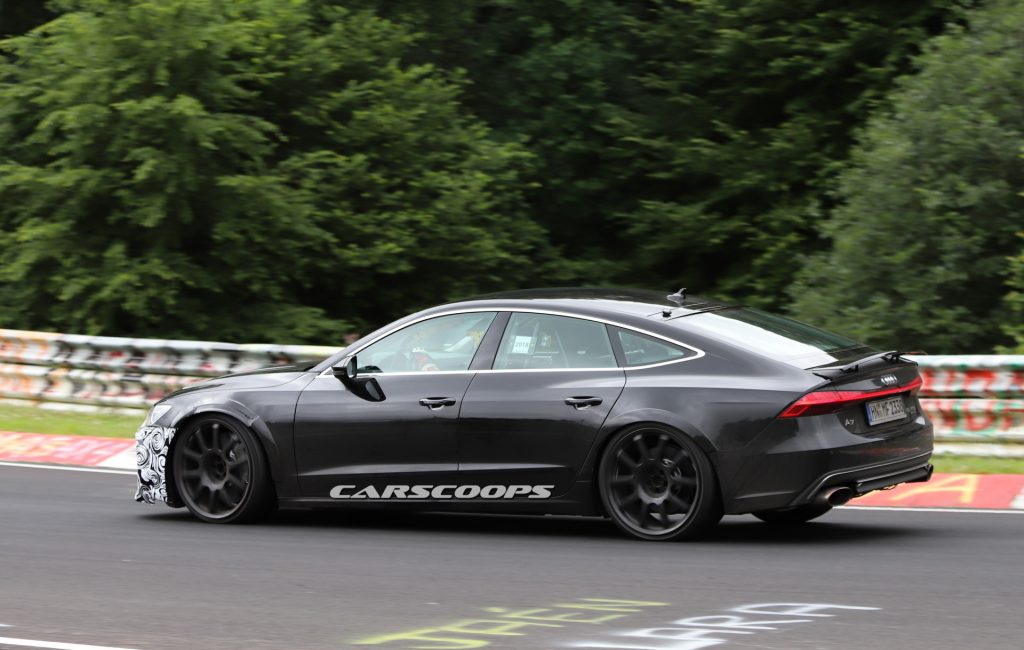 2020 Audi RS7 With Production Bodywork Drops Covers, Attacks ‘Ring At ...