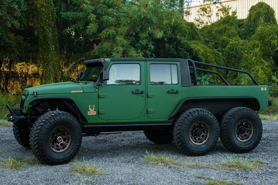 Bruiser Conversions 6×6 Is A Six-Wheel Jeep Wrangler With A 450HP LS3 ...