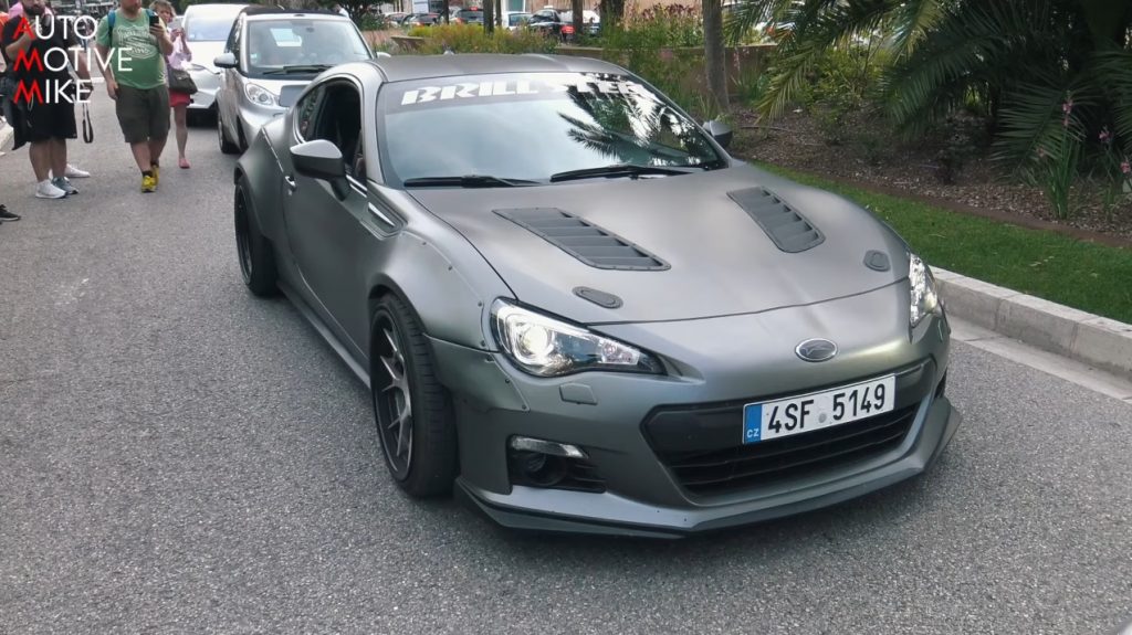 Ferraris Beware: Someone Stuffed A 580 PS V8 Into This Subaru BRZ ...