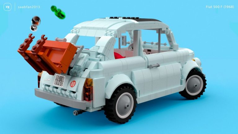 Classic Fiat 500 Is Just Begging To Be Officially Released By Lego ...