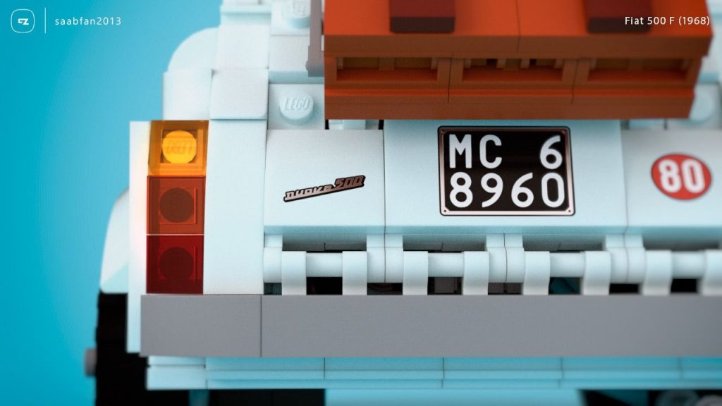 Classic Fiat 500 Is Just Begging To Be Officially Released By Lego ...