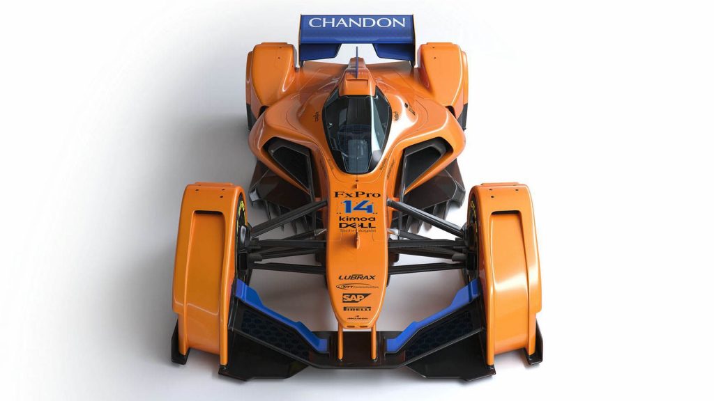 McLaren X2 Is Woking’s Orange Vision For The Future Of Formula One ...