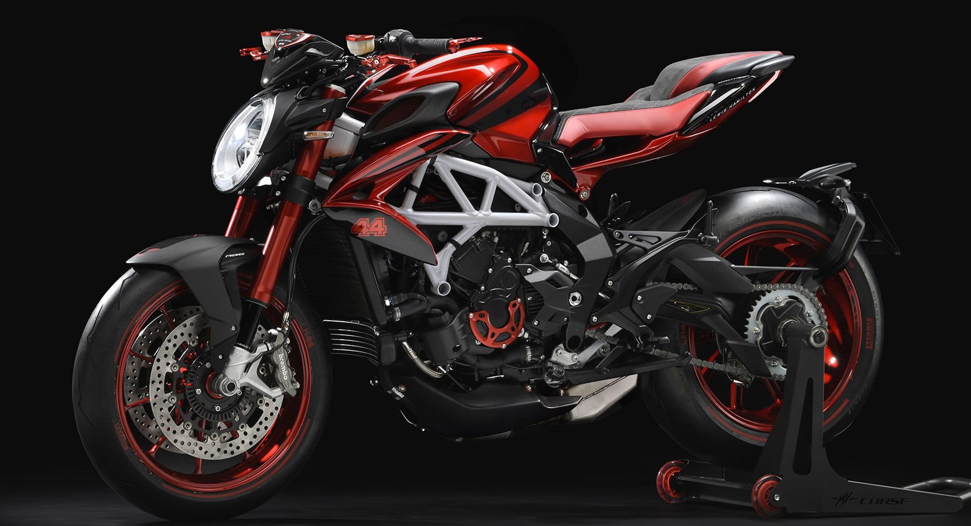 Brutale 800 RR LH44 Is Lewis Hamilton’s Latest Special-Edition MV ...