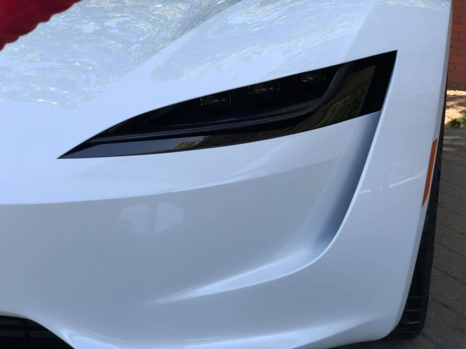 2020 Tesla Roadster Prototype Looks Resplendent In White, Too | Carscoops