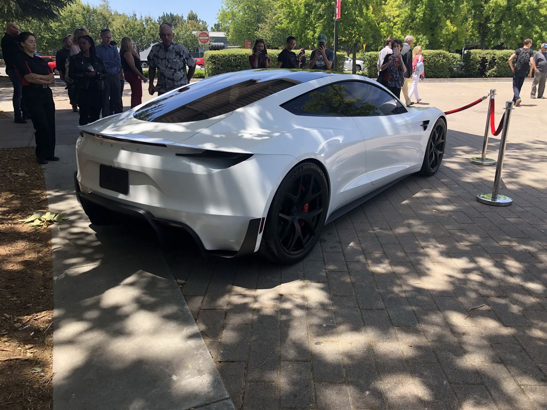 2020 Tesla Roadster Prototype Looks Resplendent In White, Too | Carscoops