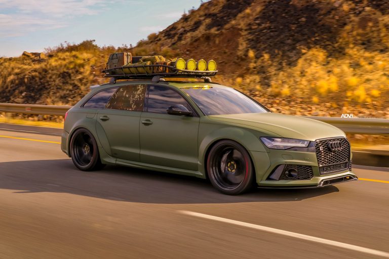 Army Green Wide-Body Audi RS6 Avant Is Ready For The Apocalypse | Carscoops