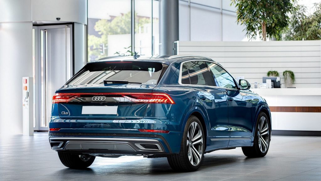 Check Out Audi’s New Q8 In Galaxy Blue Metallic | Carscoops