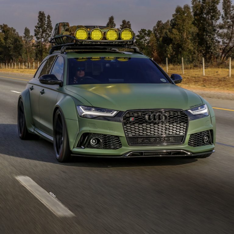 Army Green Wide-Body Audi RS6 Avant Is Ready For The Apocalypse | Carscoops