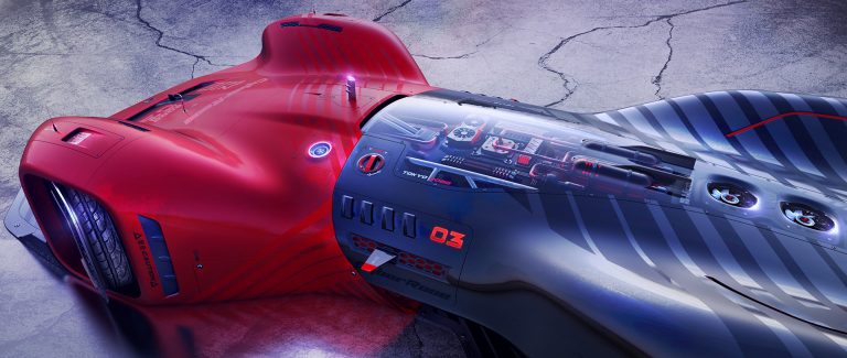 Your Brain Won’t Be Able To Comprehend The 2088 Honda CyberRace Concept ...