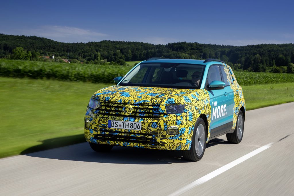 2019 VW T-Cross Small SUV: Official Sneak Peek Reveals First Details ...