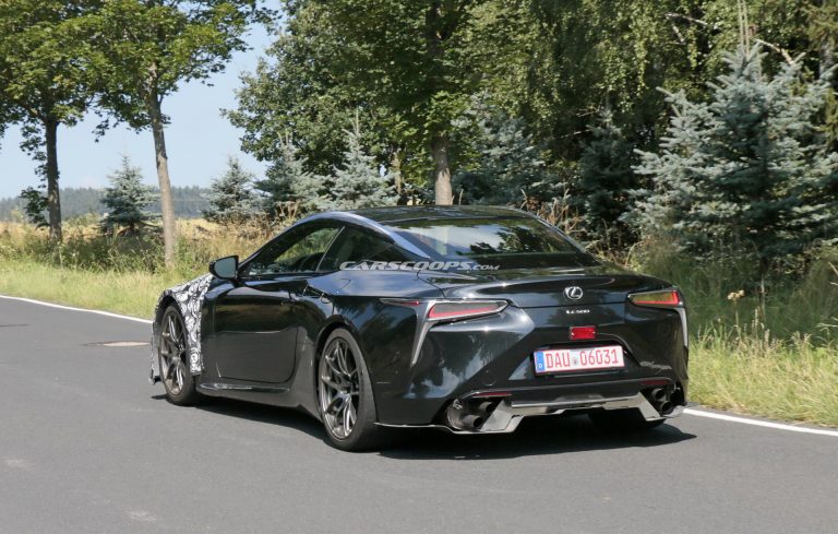 Lexus LC F Is Happening, Here Are The First Photos Of New Performance ...