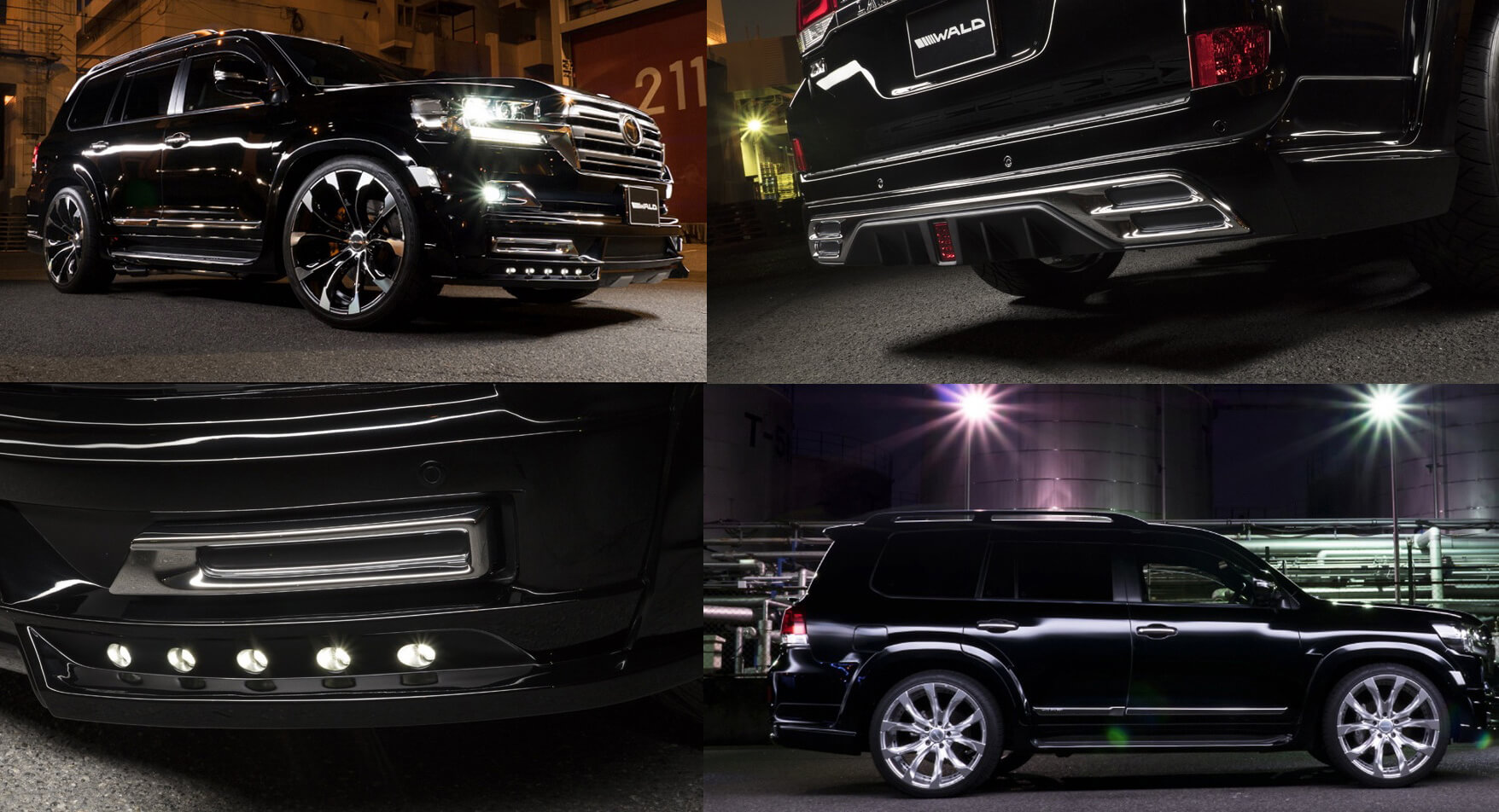 Wald-Tuned Toyota Land Cruiser Looks Ready To Star In A Rap Video ...