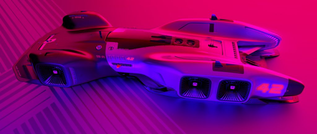 Your Brain Won’t Be Able To Comprehend The 2088 Honda CyberRace Concept ...