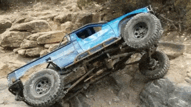 Custom Toyota Pickup Displays Epic Rock Crawling Skills | Carscoops