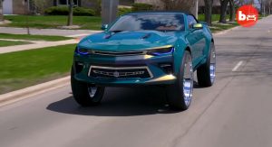 Chevrolet Camaro With 32-Inch Wheels Is Beyond Farcical | Carscoops