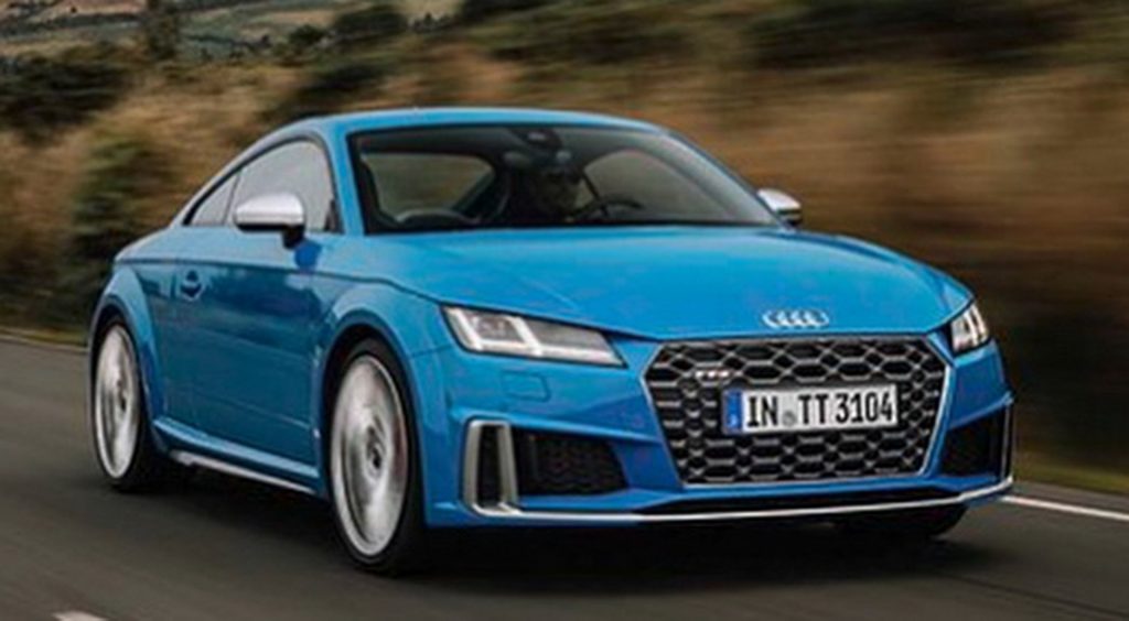 Facelifted 2019 Audi TTS Leaks With RS-Inspired Looks | Carscoops