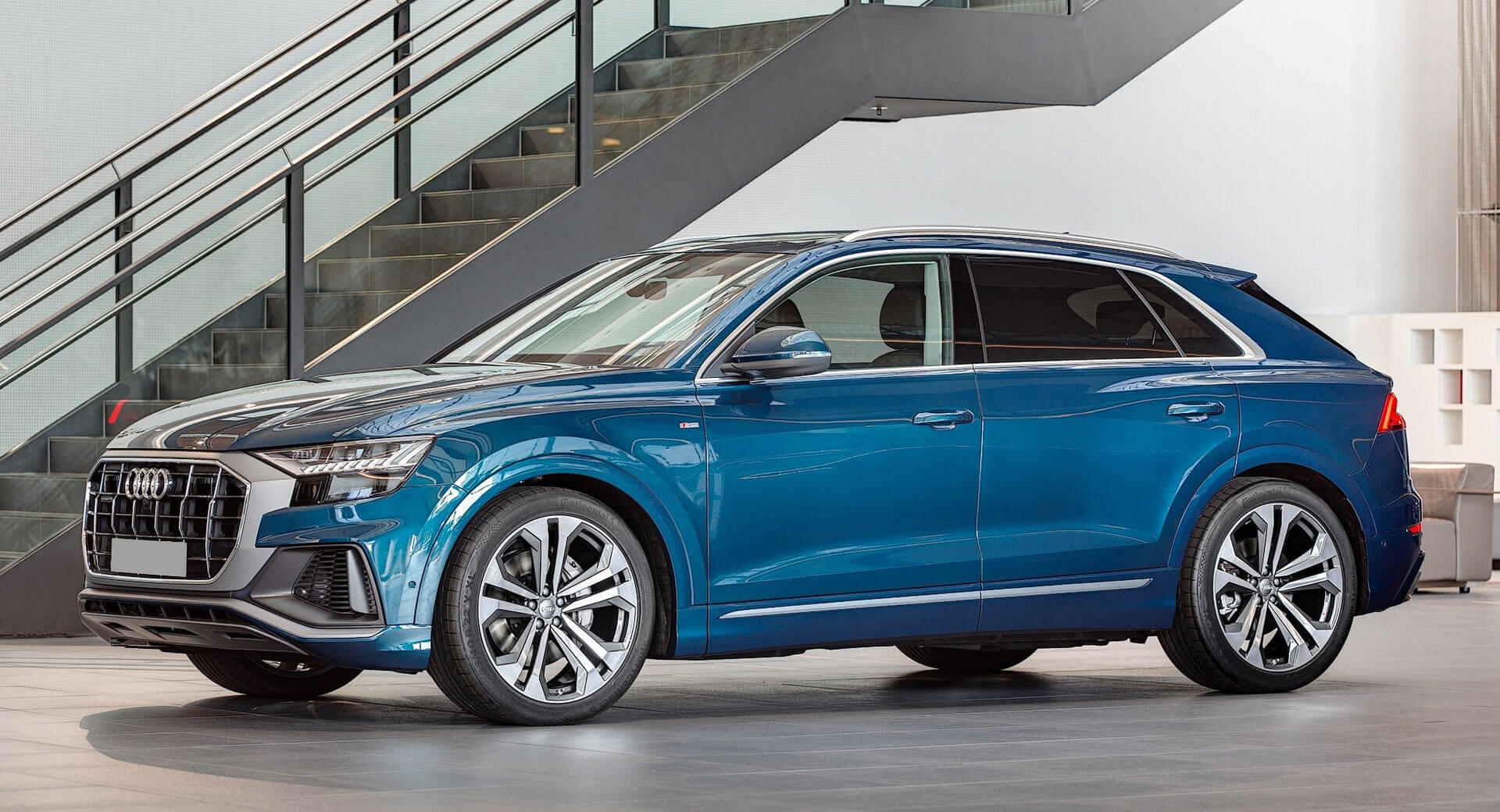 Check Out Audi’s New Q8 In Galaxy Blue Metallic | Carscoops