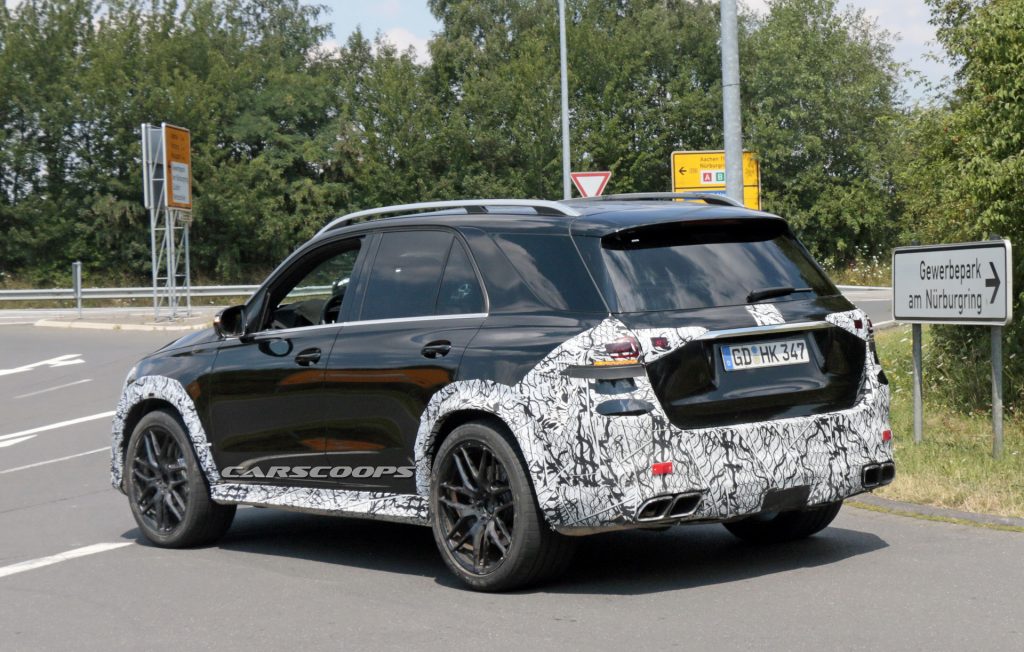 2019 Mercedes-AMG GLE 63 Sheds Most Of Its Camo To Reveal Familiar Look ...
