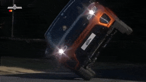 Range Rover Sport SVR Balances On Two Wheels At Goodwood | Carscoops