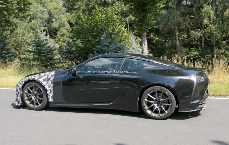 Lexus LC F Is Happening, Here Are The First Photos Of New Performance ...