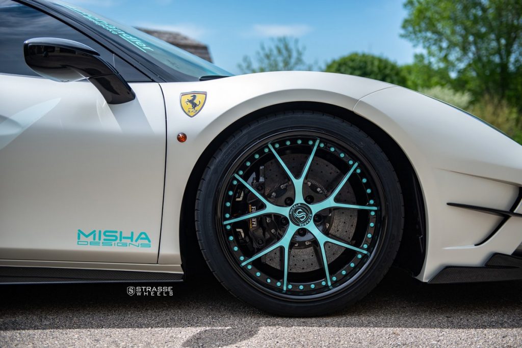 Misha Designs’ Ferrari 488 Gets Sassy With Tiffany Blue Wheels | Carscoops