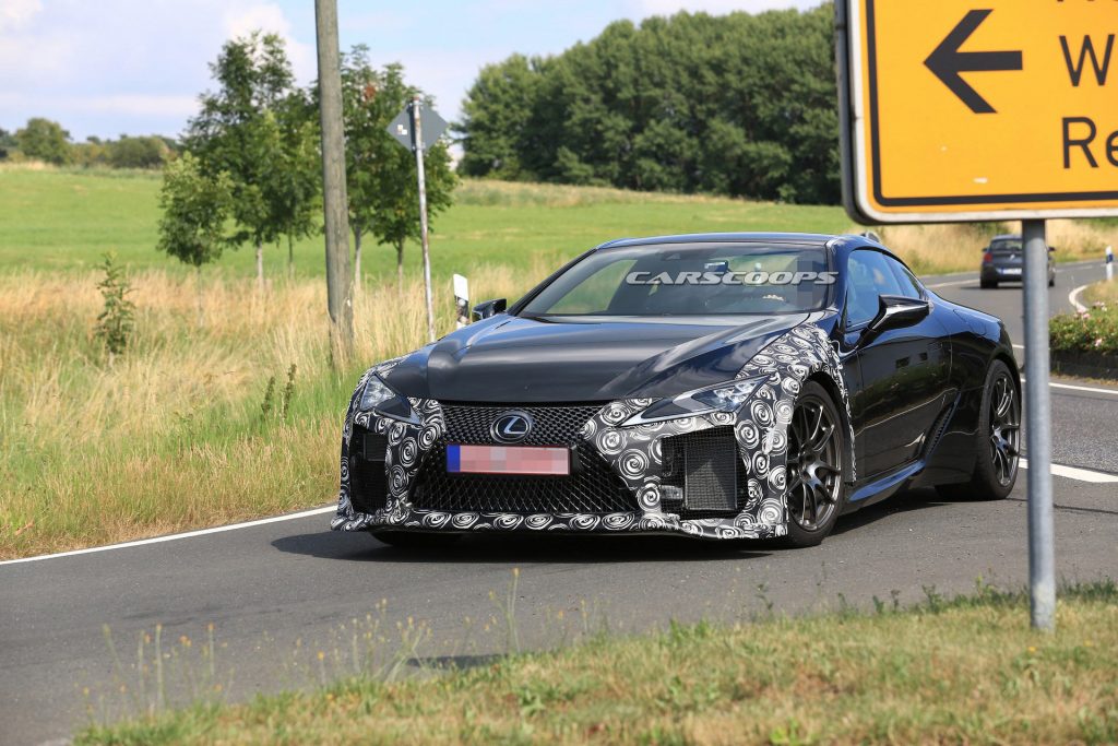 Lexus LC F Is Happening, Here Are The First Photos Of New Performance ...