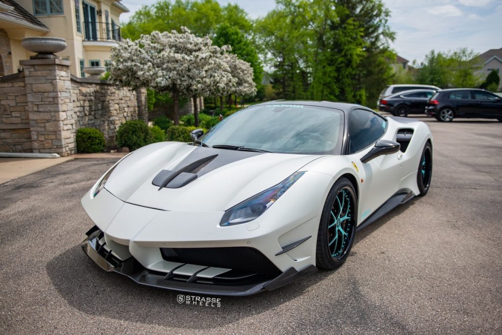 Misha Designs’ Ferrari 488 Gets Sassy With Tiffany Blue Wheels | Carscoops