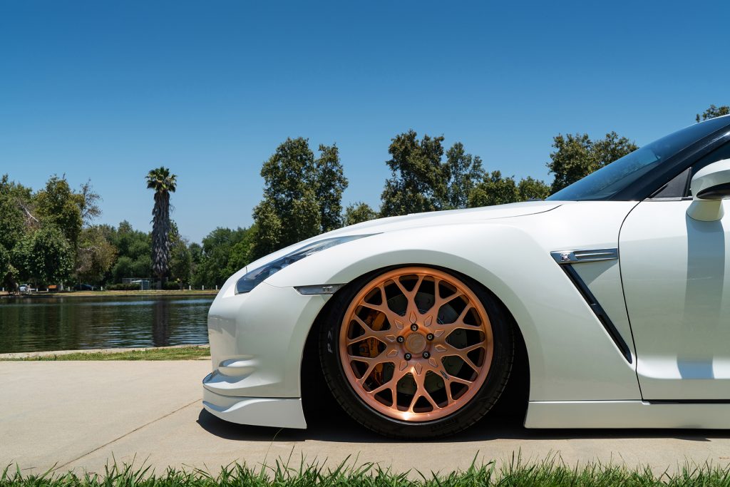 Customized Nissan GT-R Gets Adjustable Suspension, Bronze Rims | Carscoops