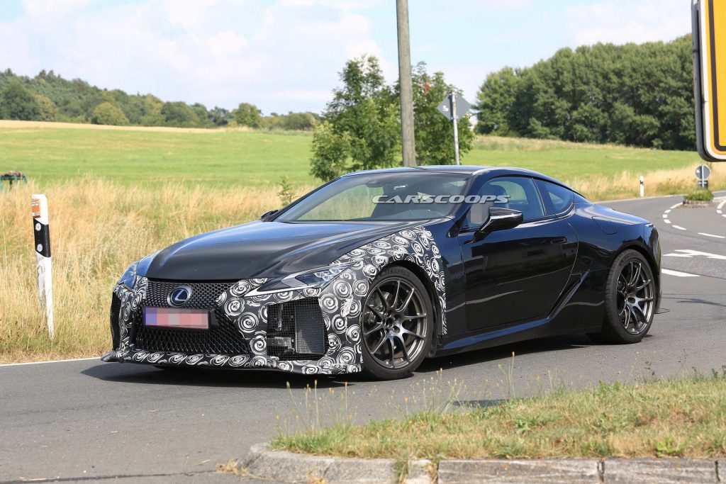Lexus LC F Is Happening, Here Are The First Photos Of New Performance ...