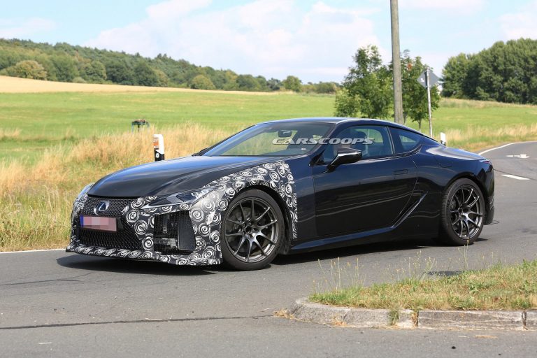 Lexus LC F Is Happening, Here Are The First Photos Of New Performance ...